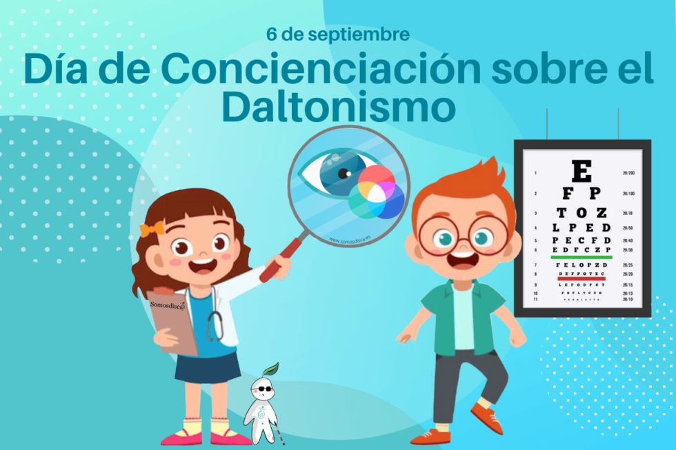 Día de Concienciación sobre el Daltonismo 2024 - Somosdisc@